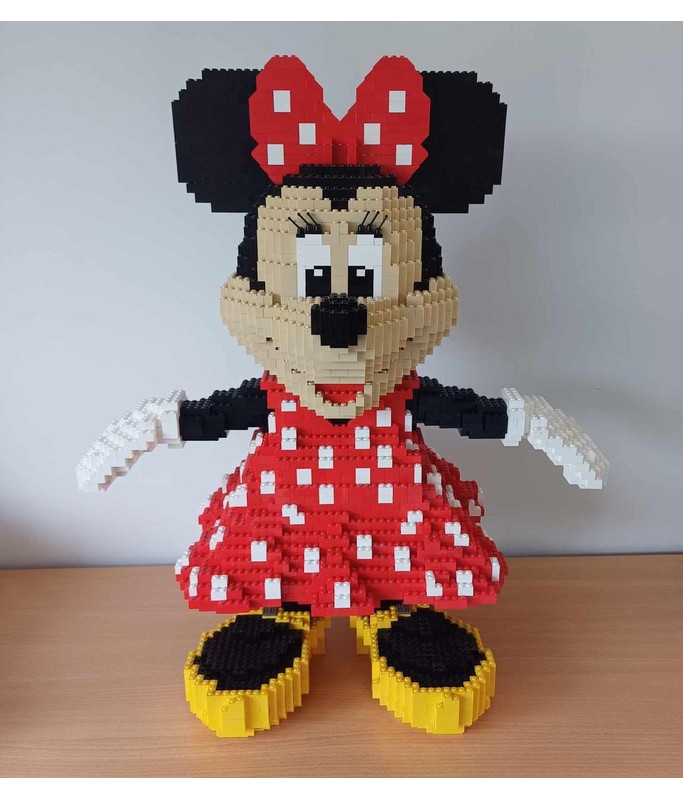 LEGO MOC minnie mouse brick build by Dimi_kristof | Rebrickable - Build ...