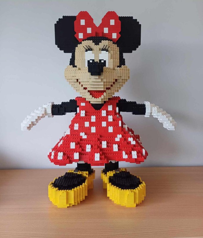 LEGO MOC minnie mouse brick build by Dimi_kristof | Rebrickable - Build ...
