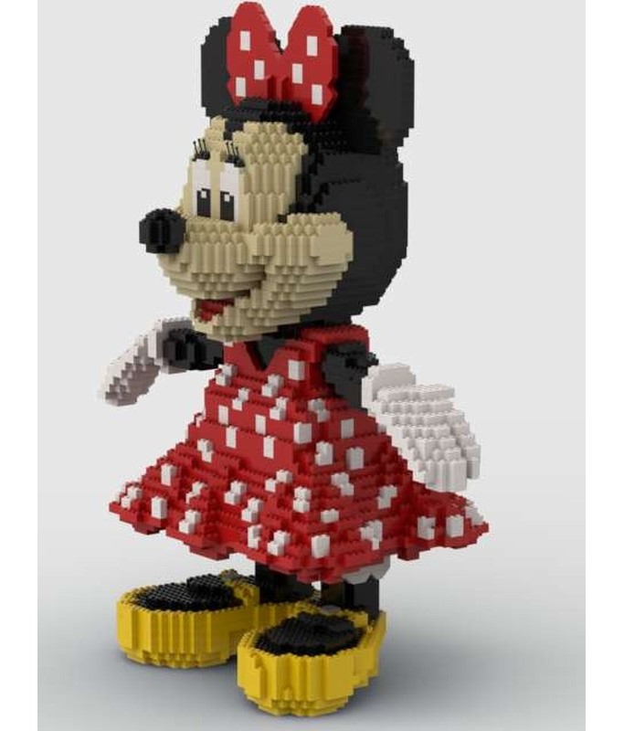 LEGO MOC minnie mouse brick build by Dimi_kristof | Rebrickable - Build ...