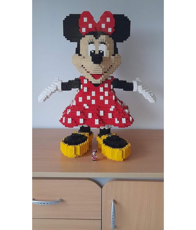 LEGO MOC minnie mouse brick build by Dimi_kristof | Rebrickable - Build ...
