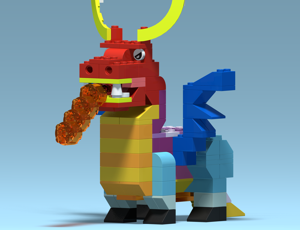 LEGO MOC 11037 Celestial Dragon by mattking4 | Rebrickable - Build with LEGO