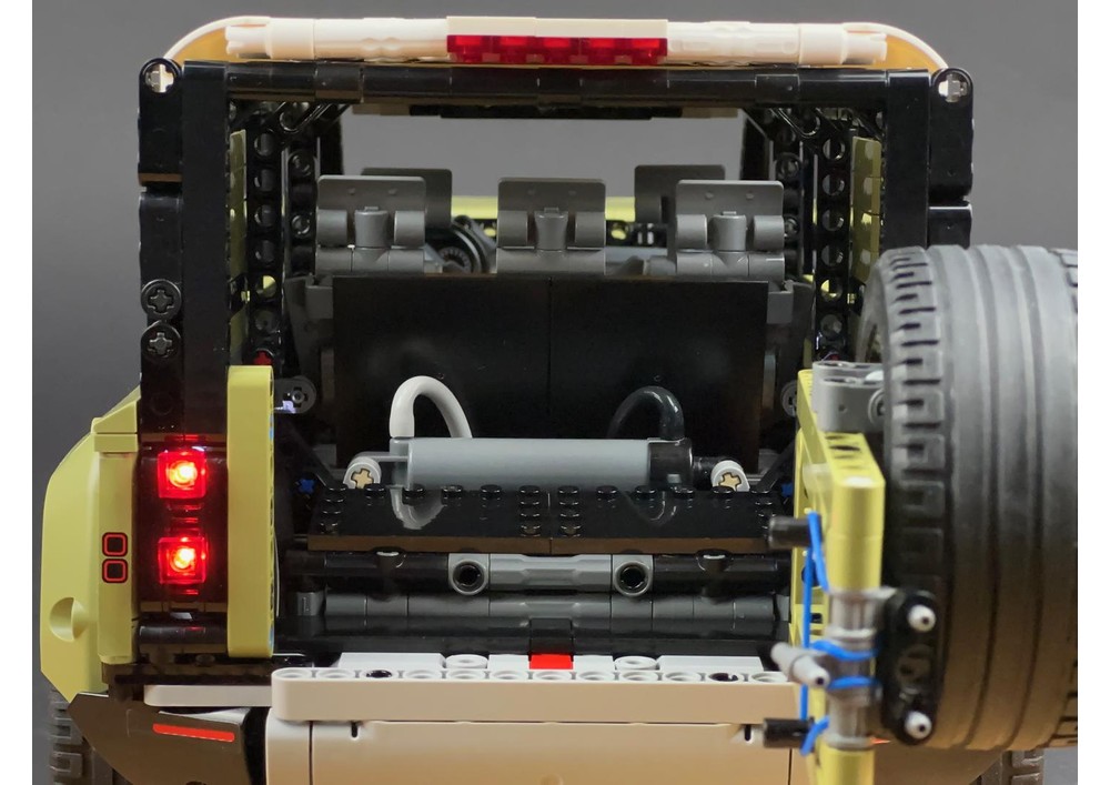 LEGO MOC Third row seats for 1:10 Land Rover Defender 110 RC MOC by ...