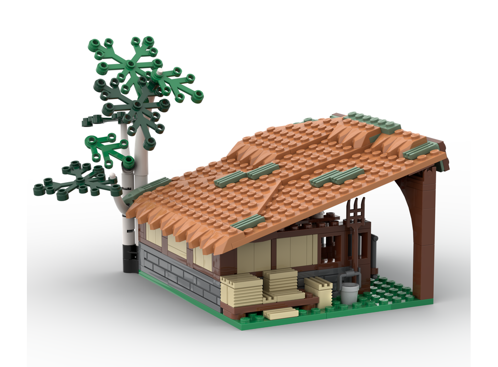 LEGO MOC Timeless Stable by Playful Creations | Rebrickable - Build ...