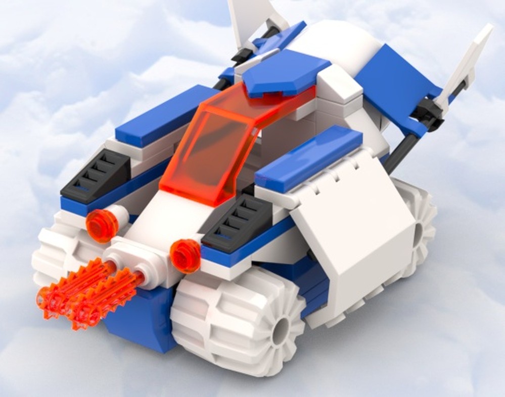 LEGO MOC Ice Planet Tumbler by buppy | Rebrickable - Build with LEGO