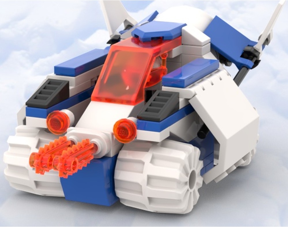 LEGO MOC Ice Planet Tumbler by buppy | Rebrickable - Build with LEGO