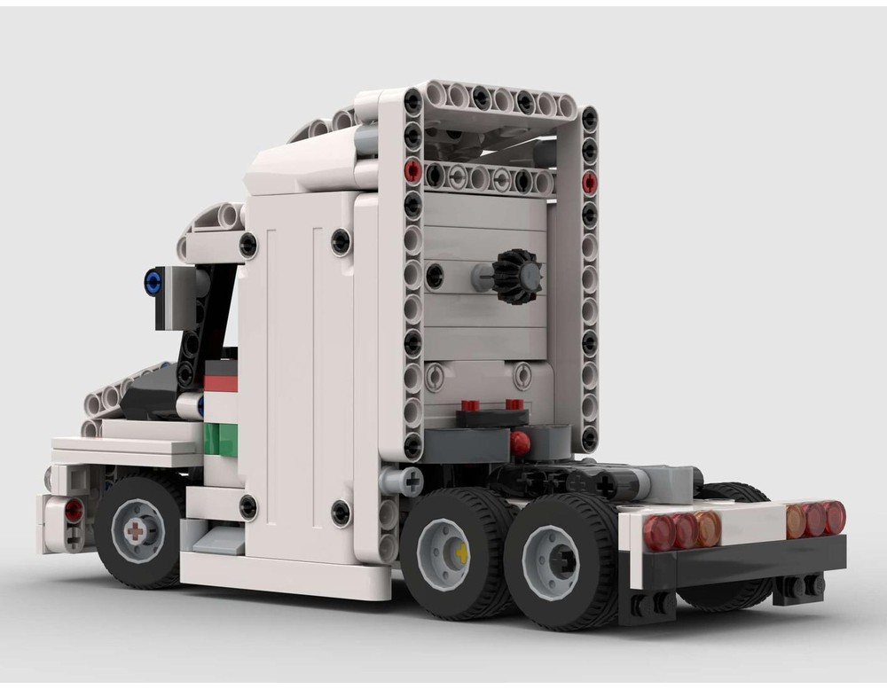 LEGO MOC 42167 American Truck by Little_Thomas | Rebrickable - Build ...