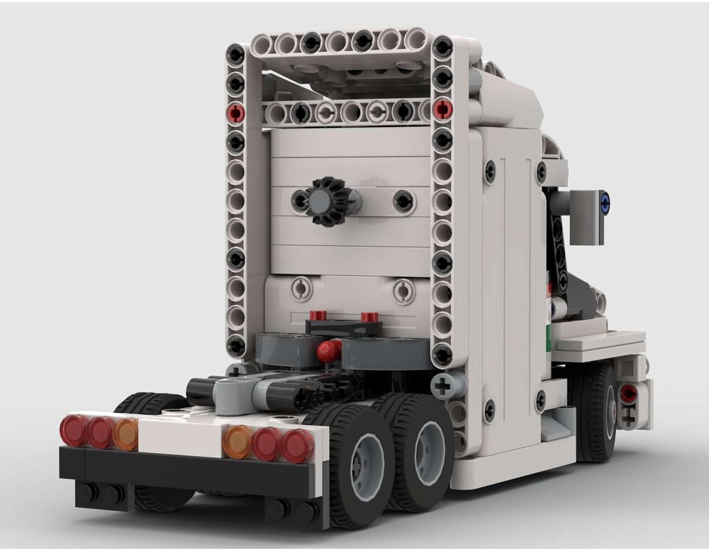 LEGO MOC 42167 American Truck by Little_Thomas | Rebrickable - Build ...