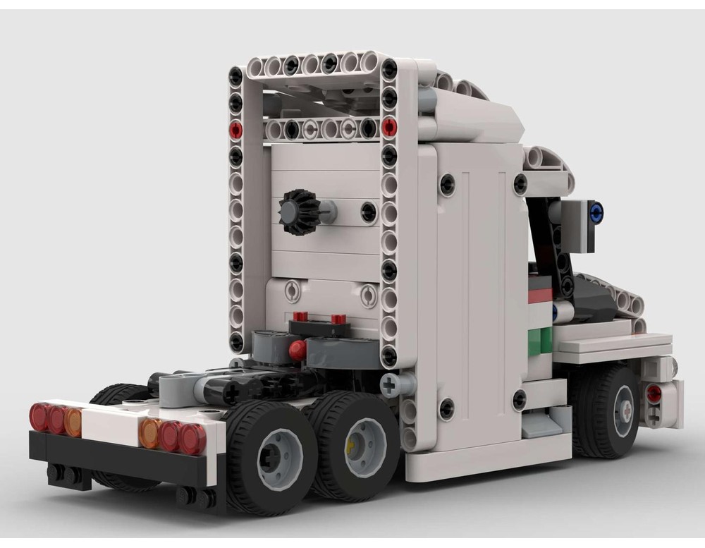 LEGO MOC 42167 American Truck by Little_Thomas | Rebrickable - Build ...