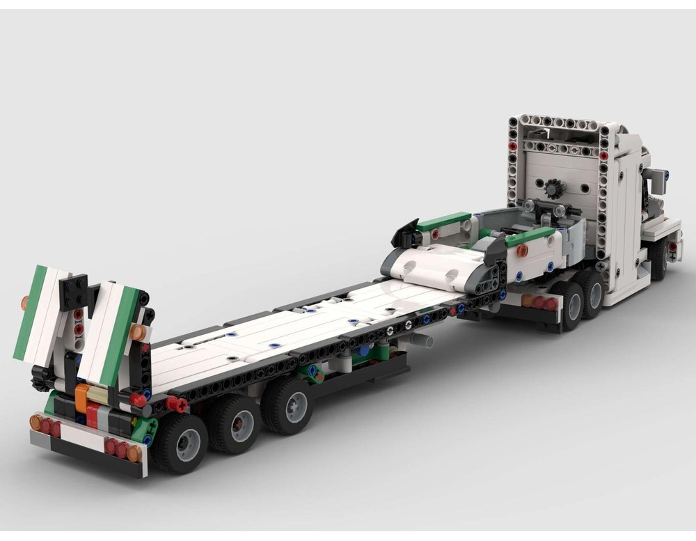 LEGO MOC 42167 American Truck by Little_Thomas | Rebrickable - Build ...