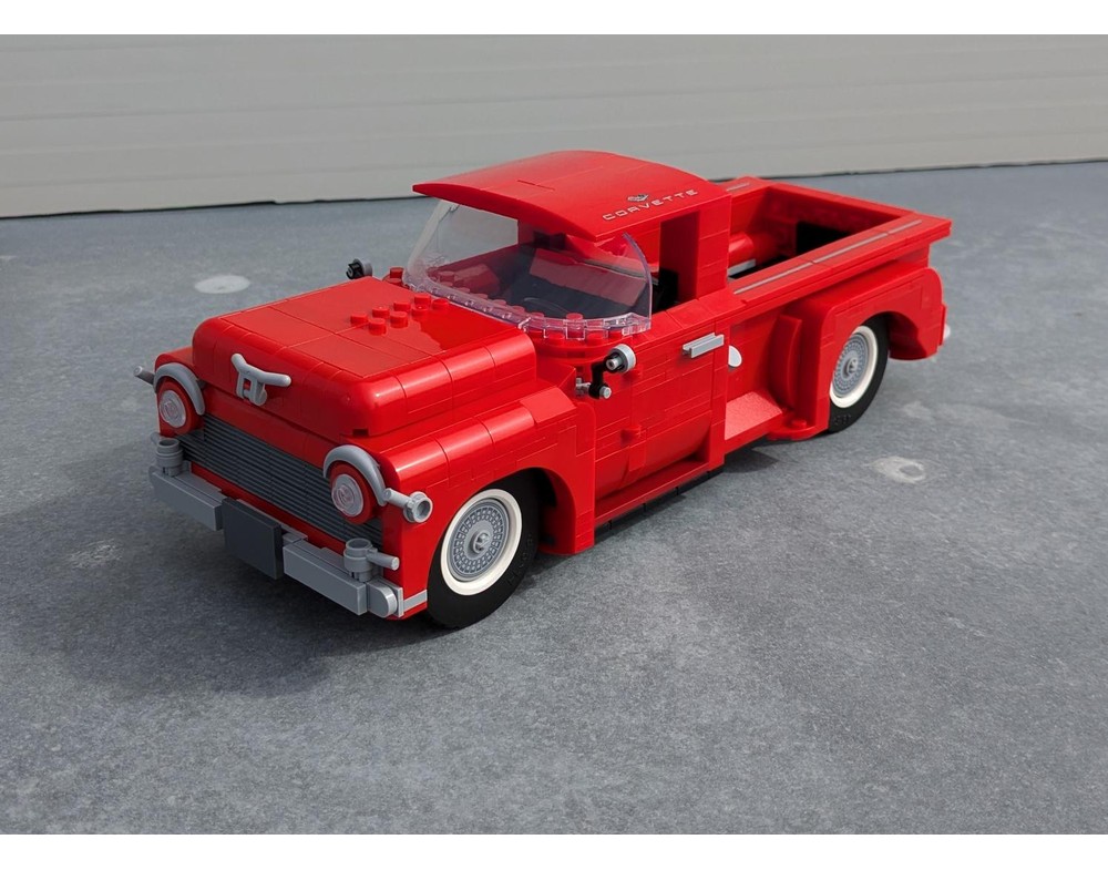 Lego Moc 10321 Custom Pickup Truck By Kirvet Rebrickable Build With