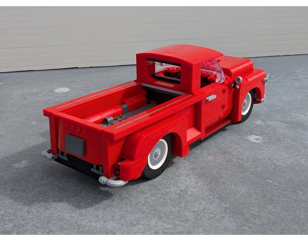 LEGO MOC 10321 Custom Pickup Truck by Kirvet | Rebrickable - Build with ...