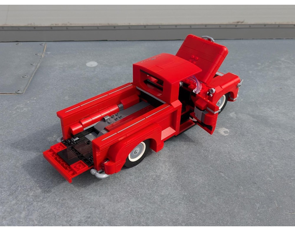 Lego Moc 10321 Custom Pickup Truck By Kirvet Rebrickable Build With