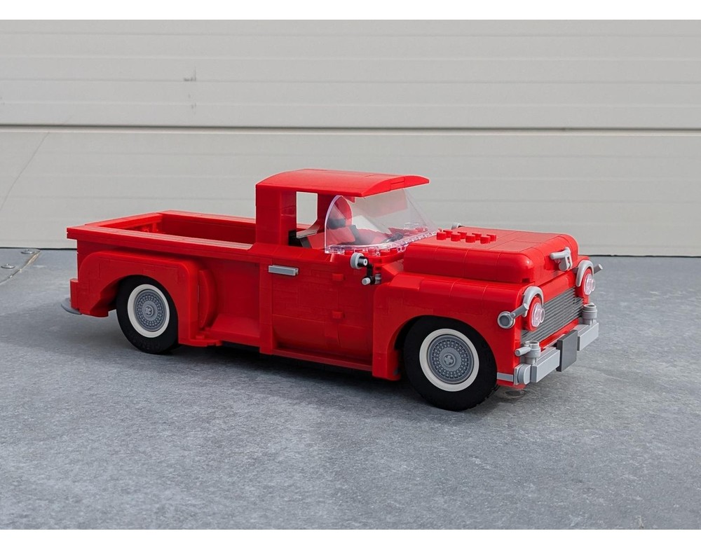 LEGO MOC 10321 Custom Pickup Truck by Kirvet | Rebrickable - Build with ...
