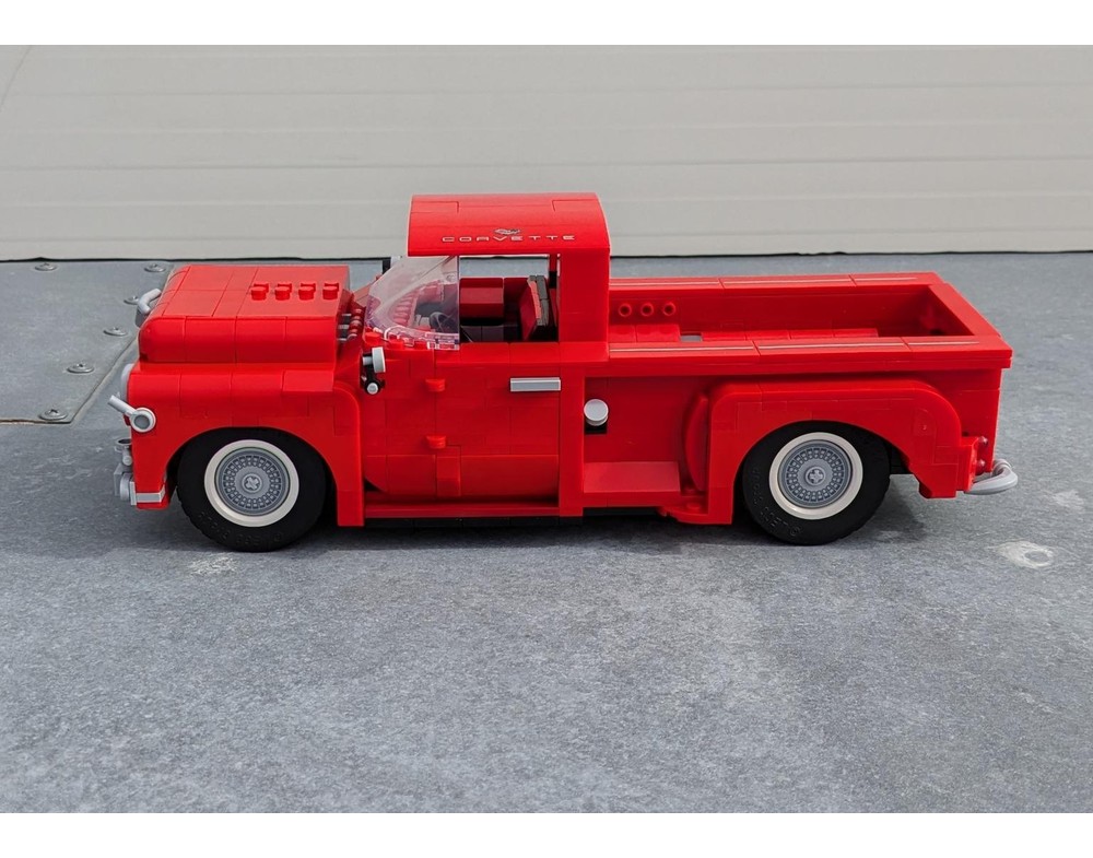 Lego Moc 10321 Custom Pickup Truck By Kirvet Rebrickable Build With