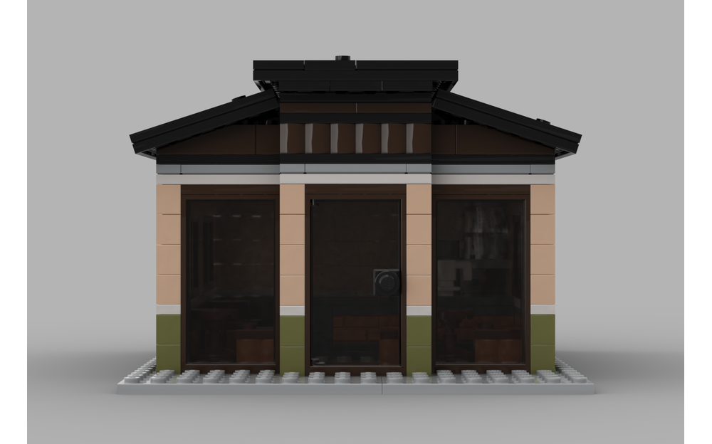 Lego Moc Small Barcafé By Asphalt Arsenal Rebrickable Build With Lego