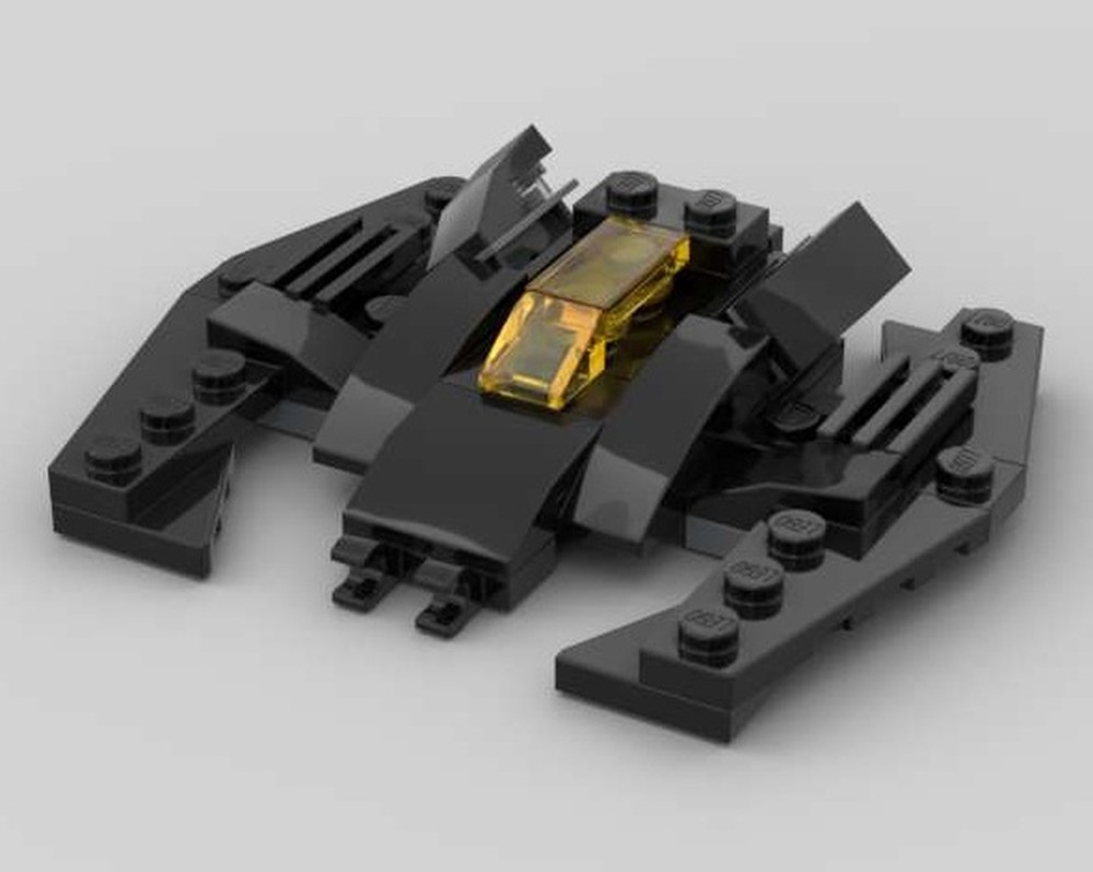 LEGO MOC 30526 Mini Batwing by Wonton | Rebrickable - Build with LEGO