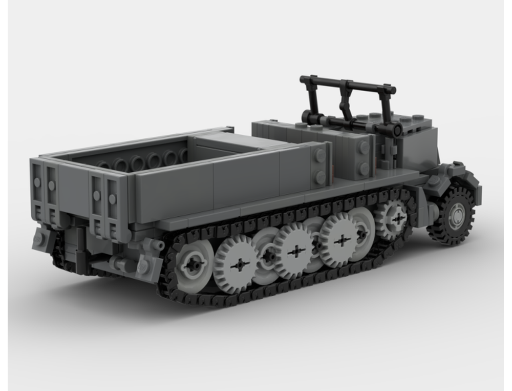 LEGO MOC LEGO ww2 Sdkfz 9 FAMO by Romainww2 | Rebrickable - Build with LEGO