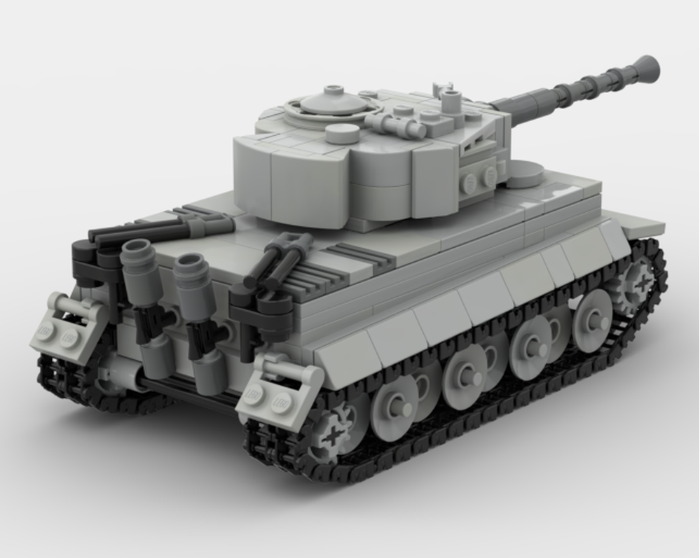 LEGO MOC LEGO ww2 Tiger 1 by Romainww2 | Rebrickable - Build with LEGO