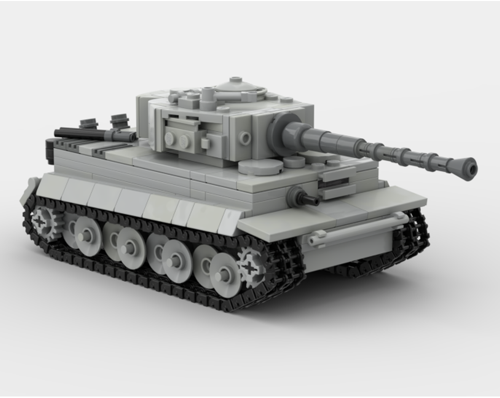 LEGO MOC LEGO ww2 Tiger 1 by Romainww2 | Rebrickable - Build with LEGO