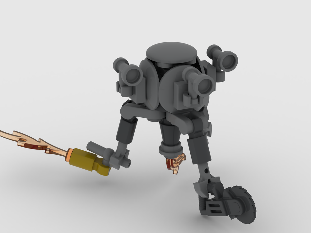 LEGO MOC Mr. Handy (Fallout) by Martin_B09 | Rebrickable - Build with LEGO