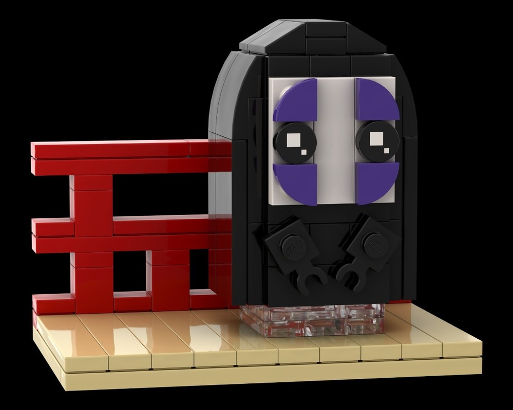 LEGO MOC Gaonasi / カオナシ Brickheadz by macetoy | Rebrickable - Build ...