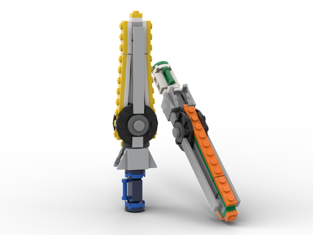 LEGO MOC LEGO Splatoon 3 Splatana Stamper & Splatana Stamper Nouveau by ...