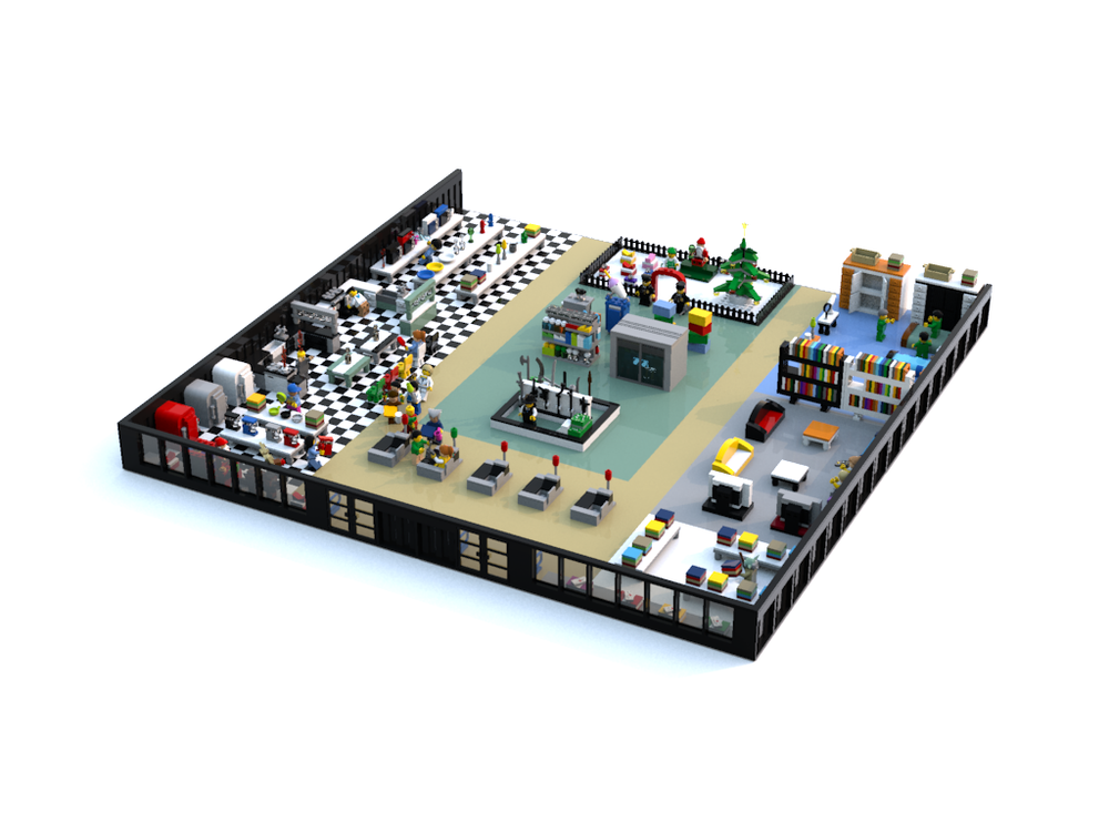 LEGO MOC Department Store by winstonbward | Rebrickable - Build with LEGO