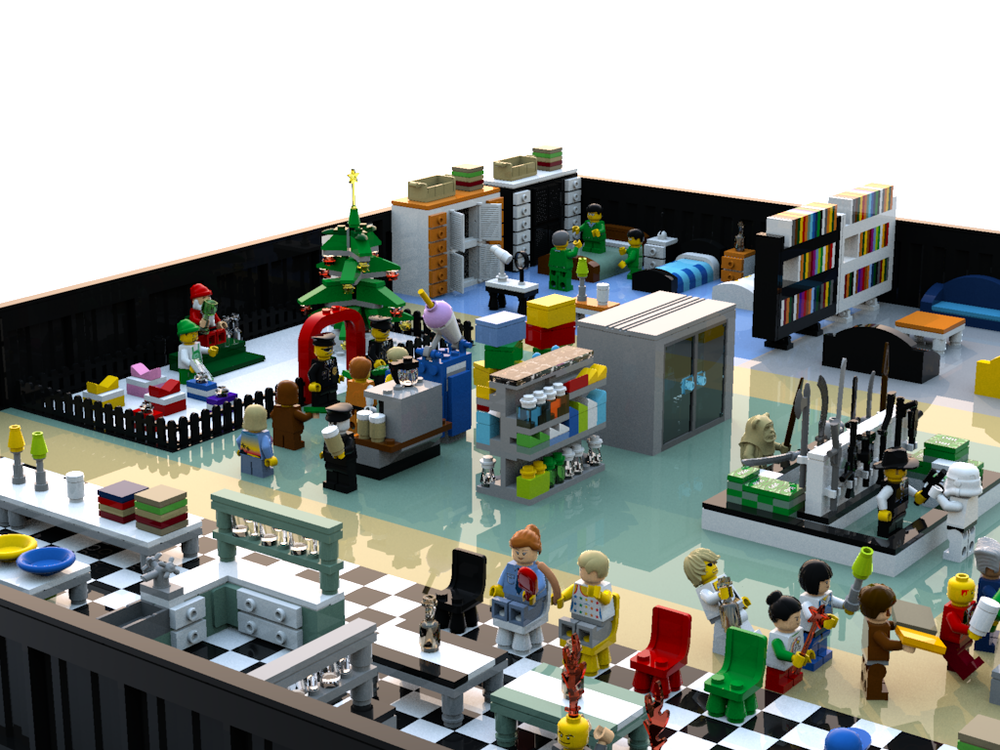 LEGO MOC Department Store by winstonbward | Rebrickable - Build with LEGO