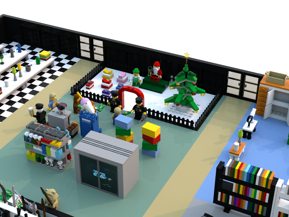 LEGO MOC Department Store by winstonbward | Rebrickable - Build with LEGO