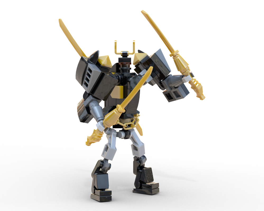 LEGO MOC Samurai Robot: Mini Mech by Parzival2045 | Rebrickable - Build ...
