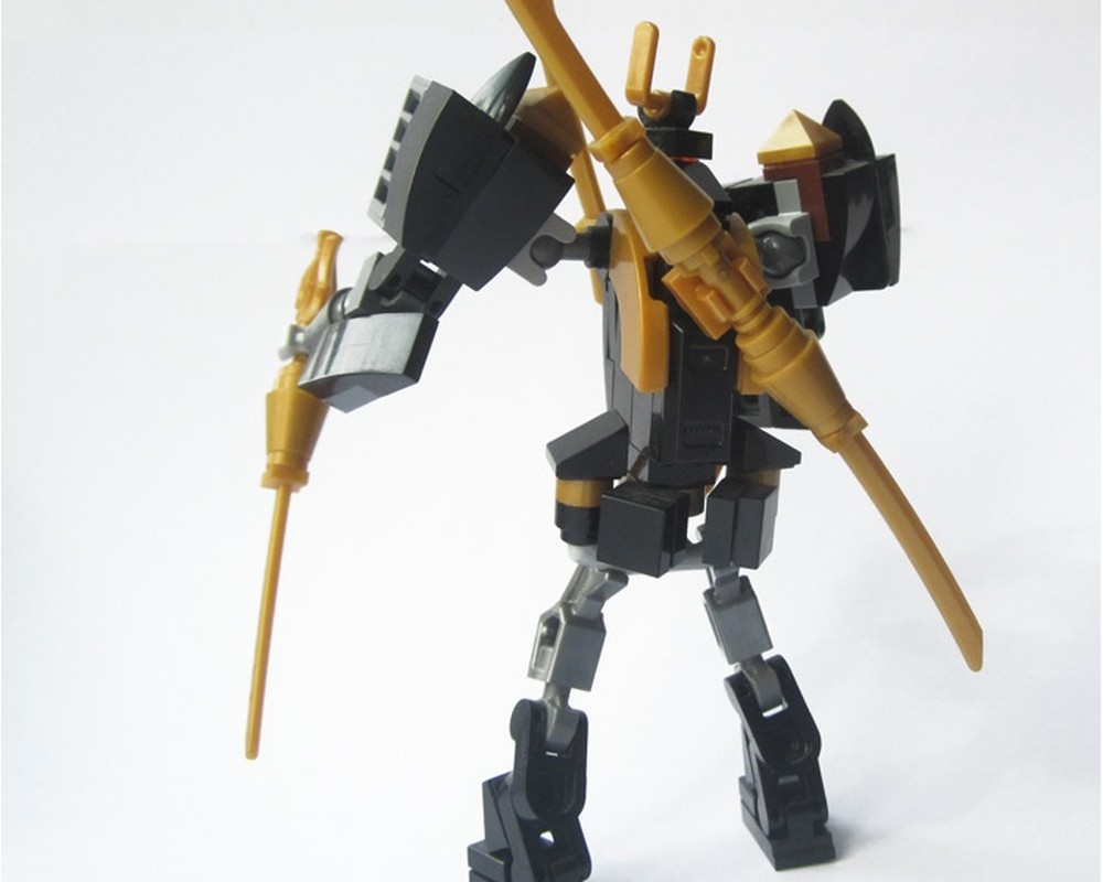 LEGO MOC Samurai Robot: Mini Mech by Parzival2045 | Rebrickable - Build ...