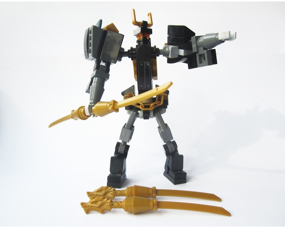 LEGO MOC Samurai Robot: Mini Mech by Parzival2045 | Rebrickable - Build ...