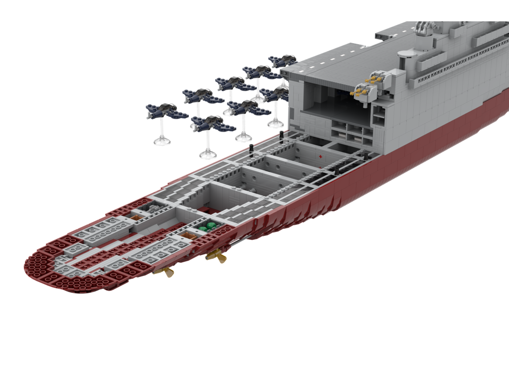 Lego Moc Uss Intrepid Cv 11 By Resqusto Rebrickable Build With Lego