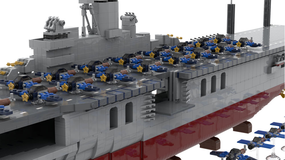 LEGO MOC USS Intrepid (CV-11) by Resqusto | Rebrickable - Build with LEGO