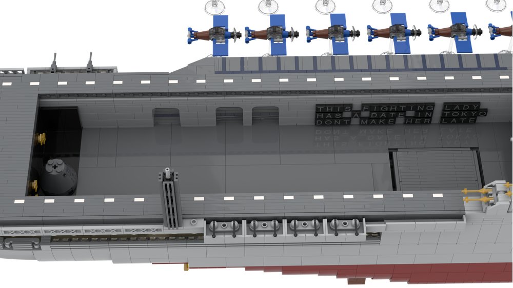 LEGO MOC USS Intrepid (CV-11) by Resqusto | Rebrickable - Build with LEGO