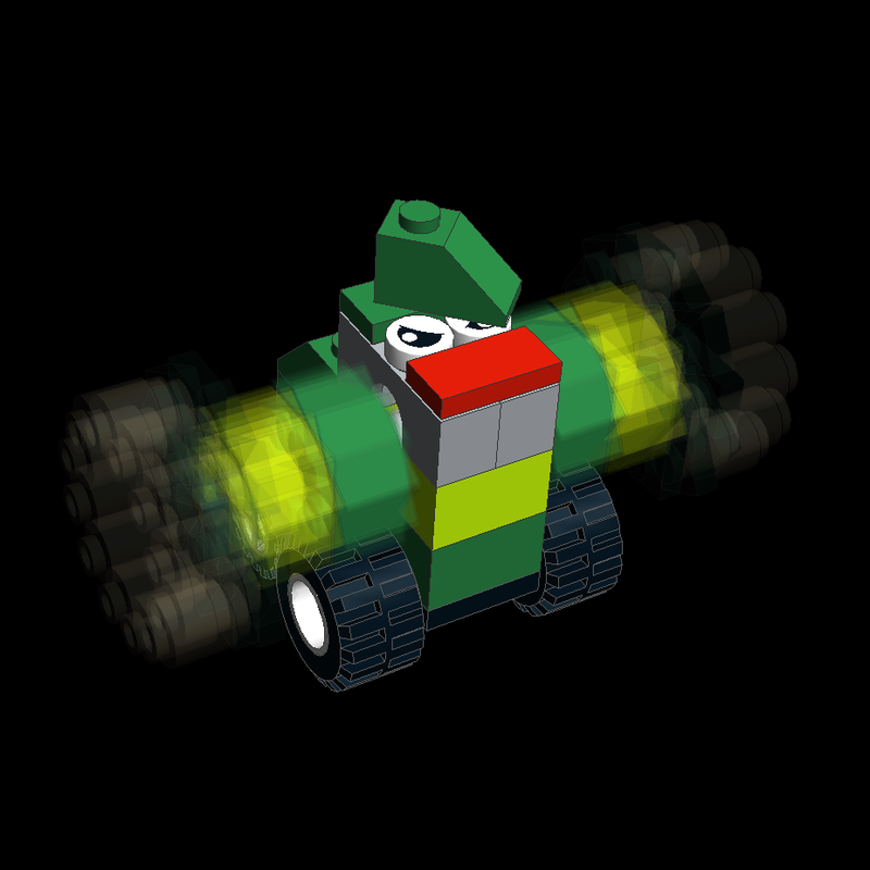 LEGO MOC Uppercut Bot by iwzKV45o | Rebrickable - Build with LEGO