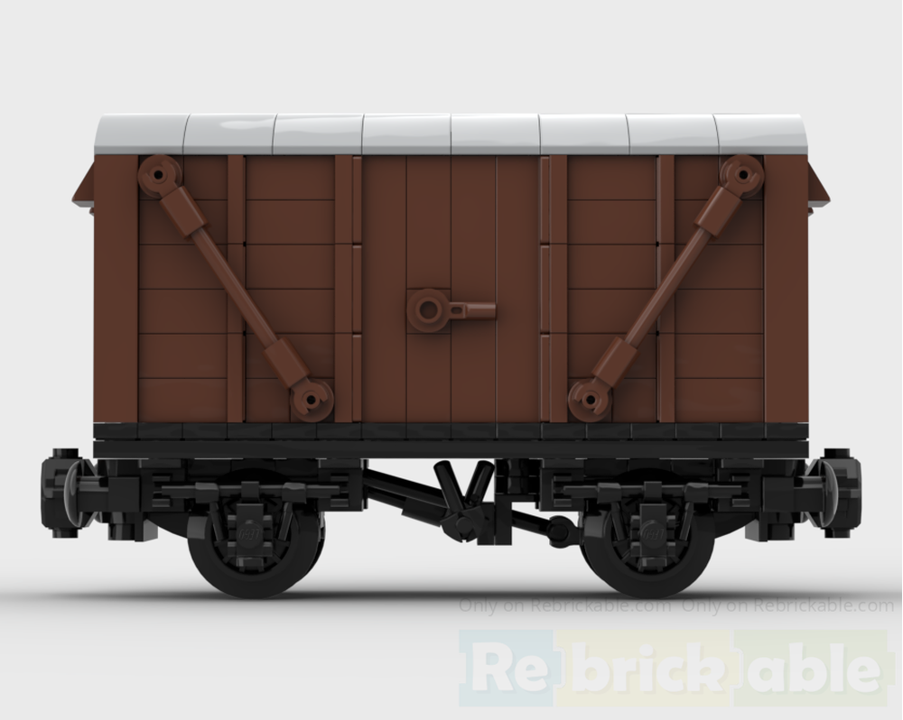 LEGO MOC British Railway Box Van by LilyMakesThings (HobbyBricks ...