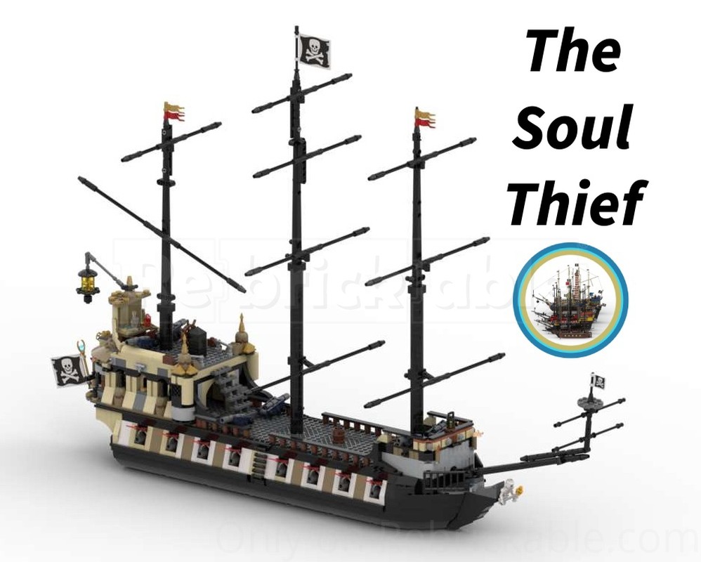 LEGO MOC The Soul Thief | Pirate Ship by The Pirate Shipwright ...