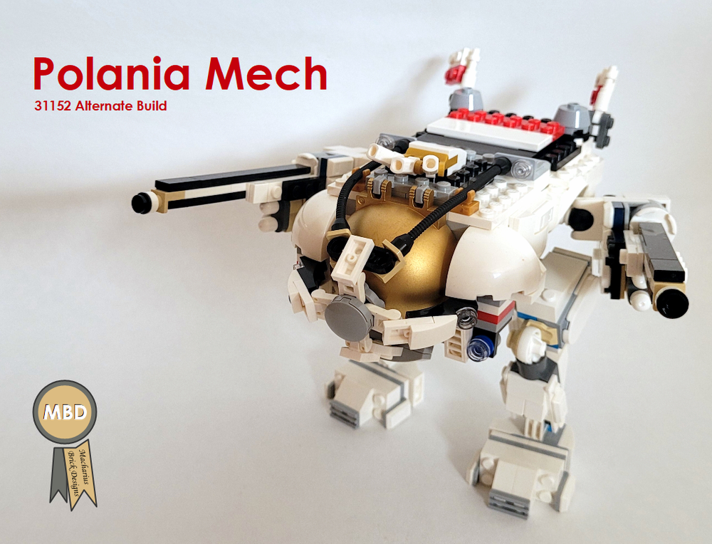 Lego Moc 1920 Polania Mech 31152 Alternate Build By Macharius Rebrickable Build With Lego