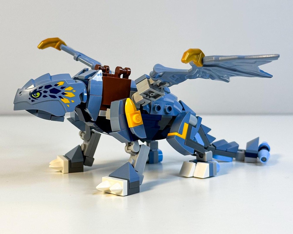 LEGO MOC Young Dragon Riyu 71810 modification by bobbacatmocs ...