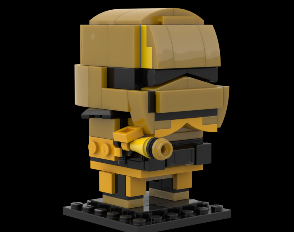 LEGO MOC Commander Pyre (Gold) by OrchardBuilds | Rebrickable - Build ...