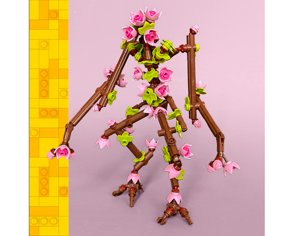 LEGO MOC Cherry Blossom Monster by PaulvilleMOCs | Rebrickable - Build ...