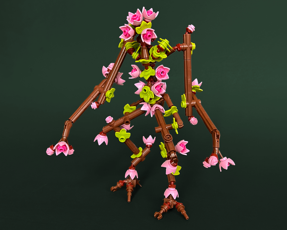 LEGO MOC Cherry Blossom Monster by PaulvilleMOCs | Rebrickable - Build ...