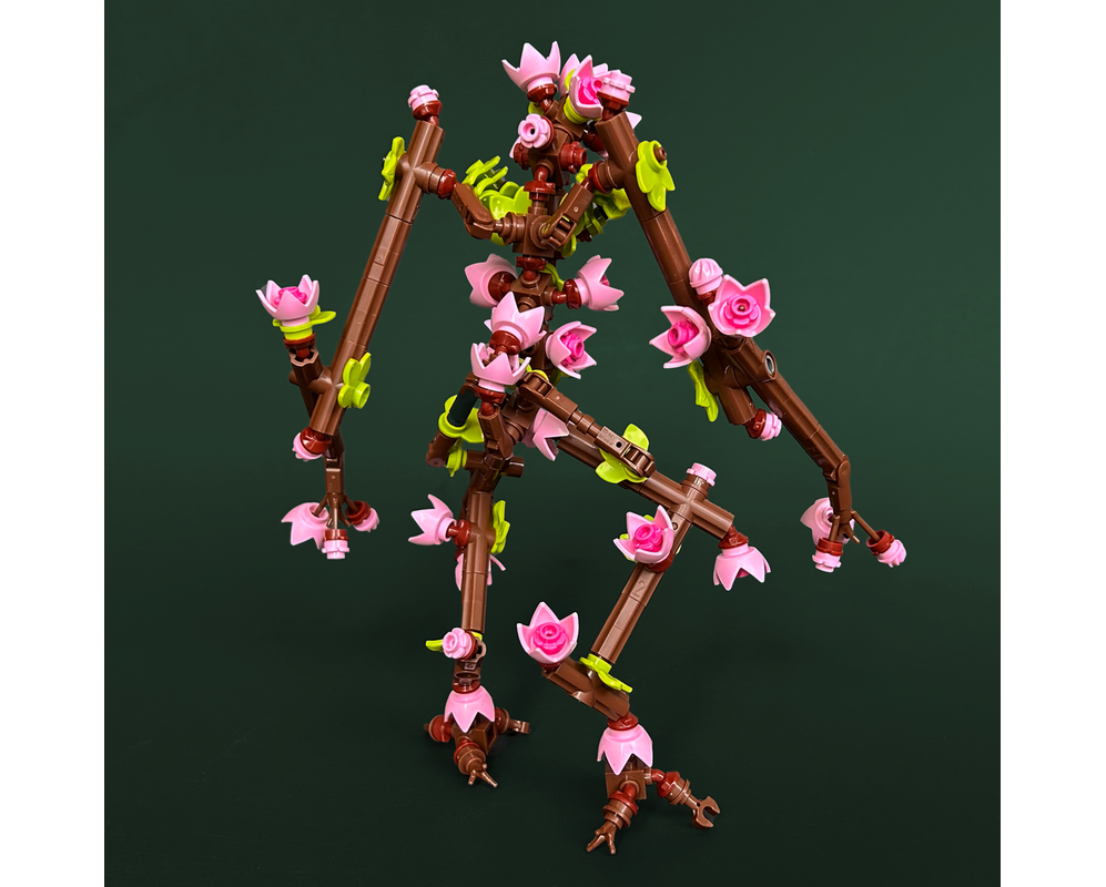 LEGO MOC Cherry Blossom Monster by PaulvilleMOCs | Rebrickable - Build ...