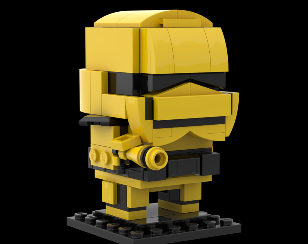 LEGO MOC Commander Pyre (Yellow) by OrchardBuilds | Rebrickable - Build ...