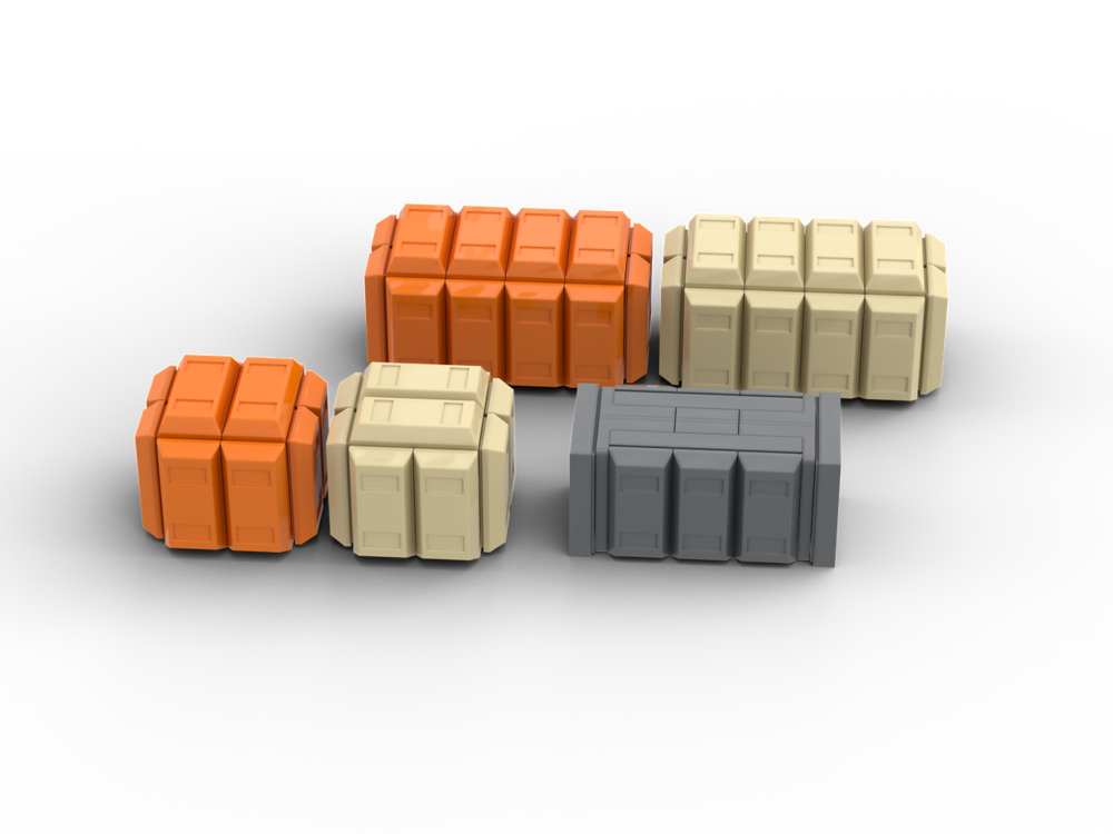 LEGO MOC Star Wars Cargo Crates by beardedjester | Rebrickable - Build ...