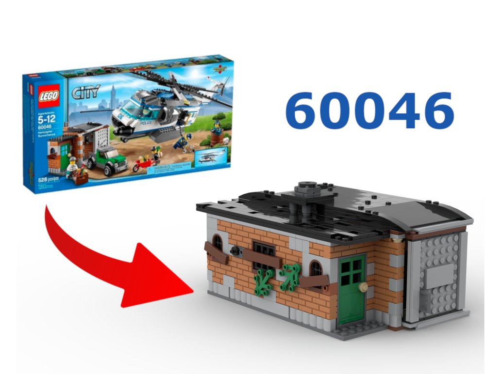 LEGO MOC Crooks’ Hideout by Asphalt Arsenal | Rebrickable - Build with LEGO