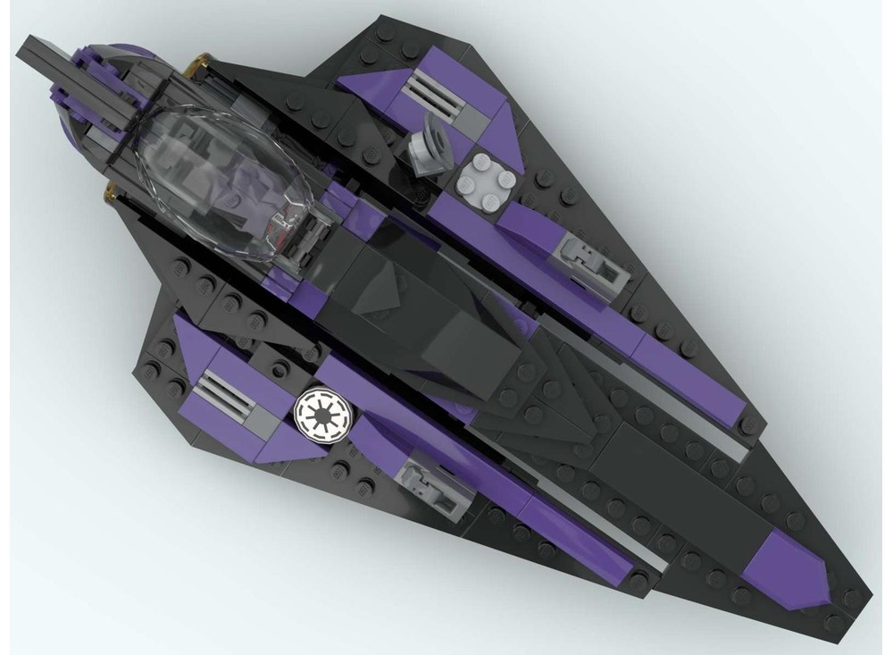 LEGO MOC Mace Windu's Stealth Starfighter by BaxterBrix | Rebrickable ...