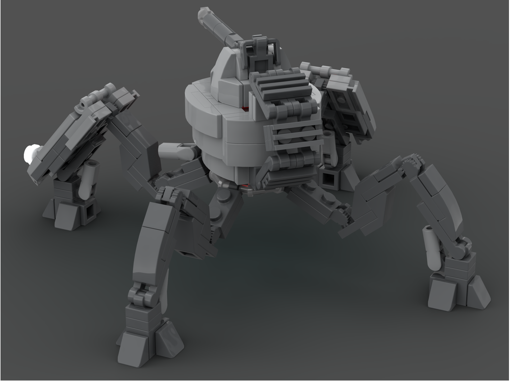 Lego Moc Advanced Dwarf Spider Droid V2 By Thrawnsrevenge Rebrickable