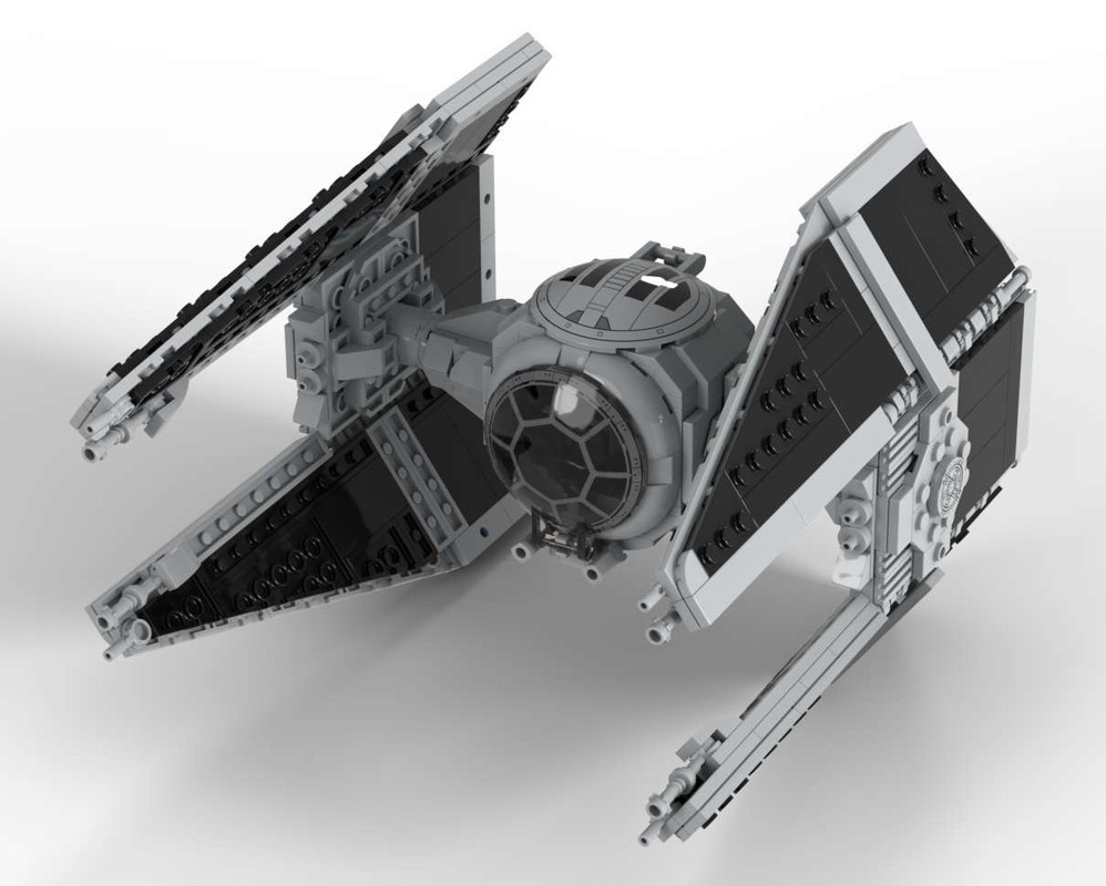 LEGO MOC TIE Interceptor by The_Brickasso | Rebrickable - Build with LEGO